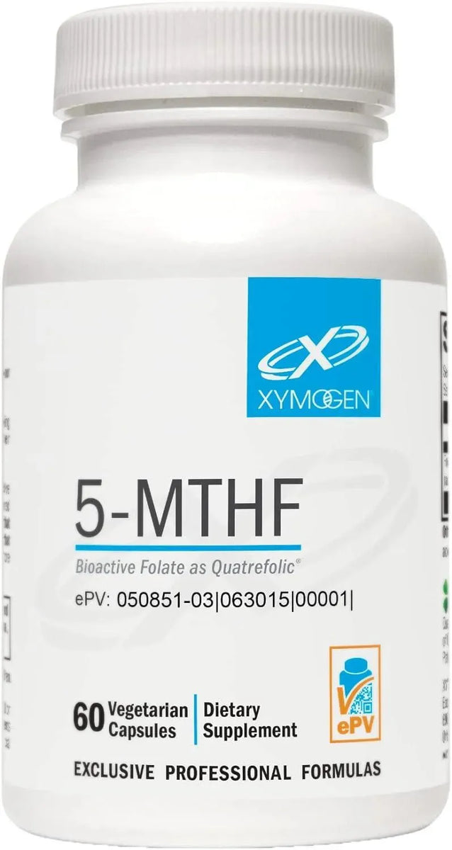 XYMOGEN 5 MTHF 3,400mcg 60 Capsulas – The Red Vitamin MX