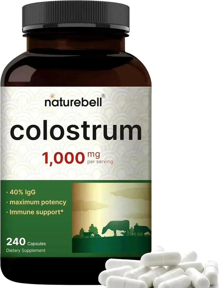 NatureBell Colostrum 1,000Mg. 240 Capsulas – The Red Vitamin MX