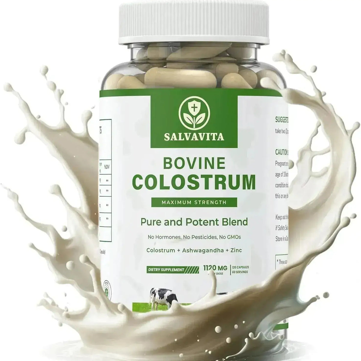 SALVAVITA Colostrum 1120Mg. 120 Capsulas – The Red Vitamin MX