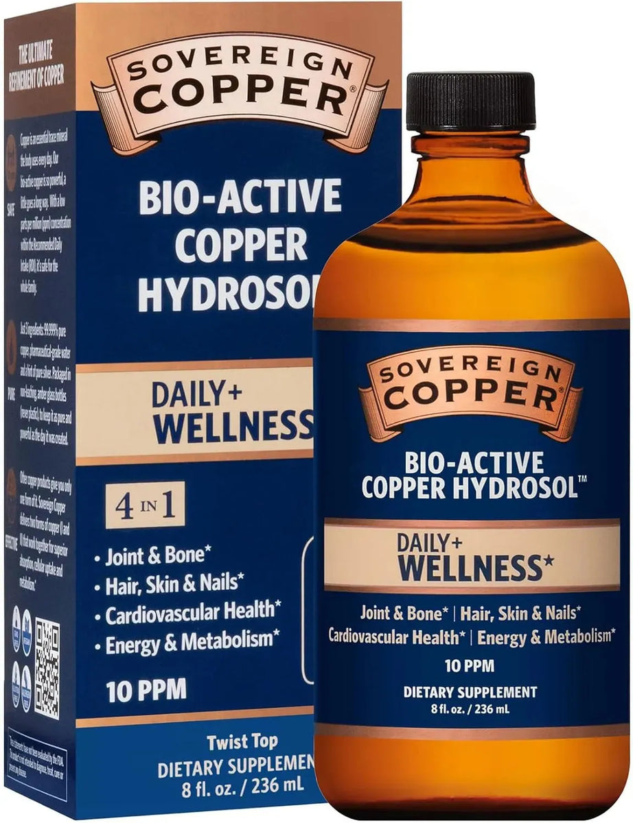 Sovereign Copper Bio-Active Copper Hydrosol 236Ml. – The Red Vitamin MX