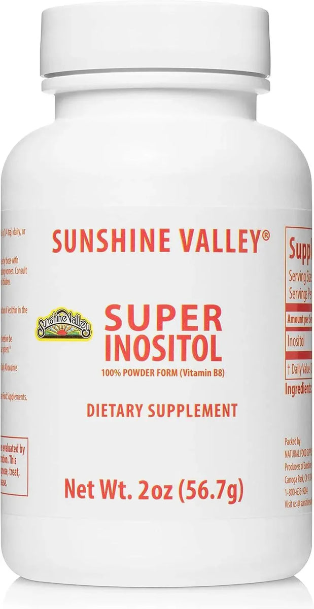 Sunshine Valley Super Inositol Powder 2 Oz. – The Red Vitamin MX